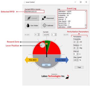 Behavioral Lever - LabeoTech | Biomedical Research Instruments